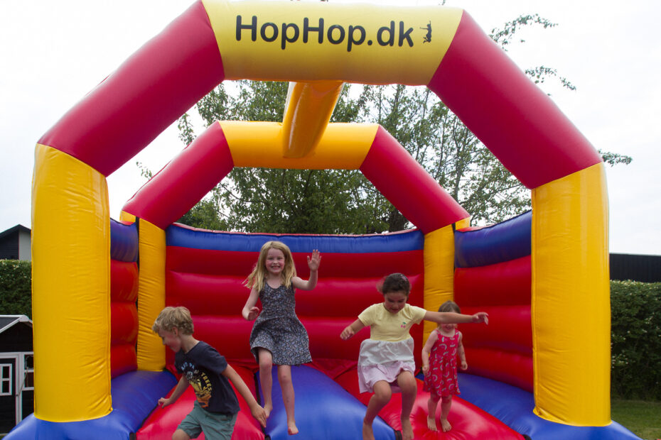 Hoppepude udlejning - kun 995kr/dag